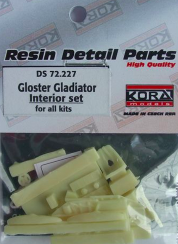 Kora Models DS72227 Gloster Gladiator Interior set