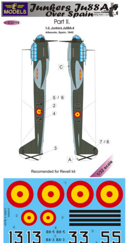 LF Models C32118 Junkers Ju 88A-4 over Spain part 2