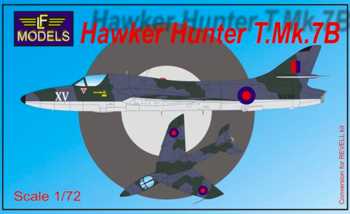 LF Models LF7295 H.Hunter T.Mk.7B 15 Sq.
