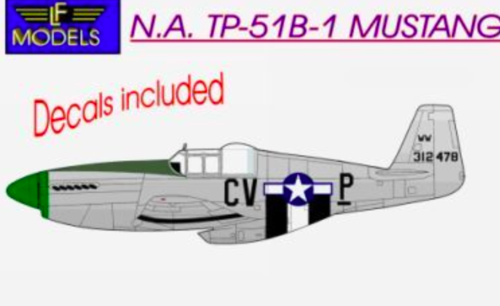 LF Models LF4812 N.A. TP-51B-1 Green Nose