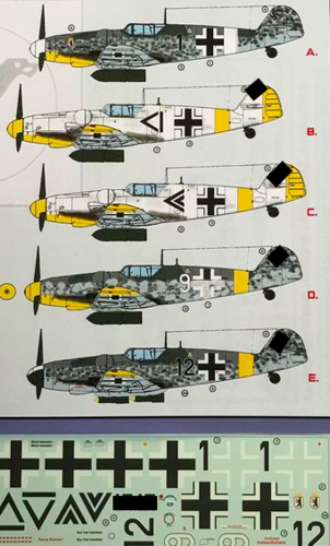 Kora Models NDT48025 Messerschmitt Bf 109G-6 JABO German fighter in bomber role