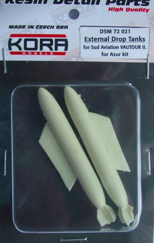Kora Models DSM72021 Sud Aviation (SNCASO) S.O. 4050 Vautour II - drop tanks