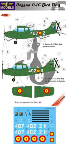 LF Models C7231 Cessna O-1E Spain