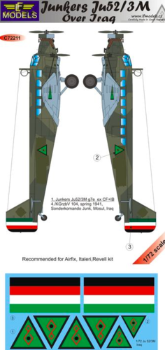 LF Models C72211 Junkers Ju 52/3M over Iraq