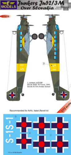 LF Models C72210 Junkers Ju 52/3M over Slovakia