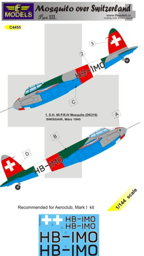 LF Models C4455 Mosquito over Switzerland III. Part