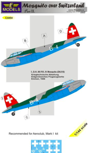 LF Models C4454 Mosquito over Switzerland II. Part