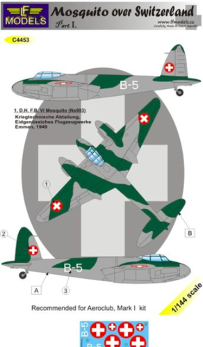 LF Models C4453 Mosquito over Switzerland I. Part