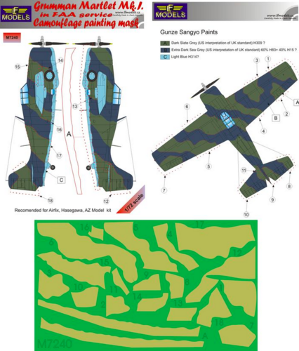 LF Models M7240 Grumman Martlet Mk.I FAA