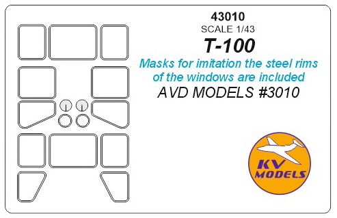 KV Models 43010 T-100 (AVD Models)