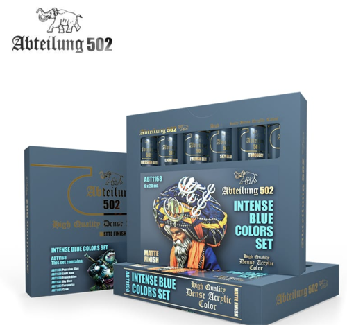Abteilung502 1168 Intense Blue Colors Set