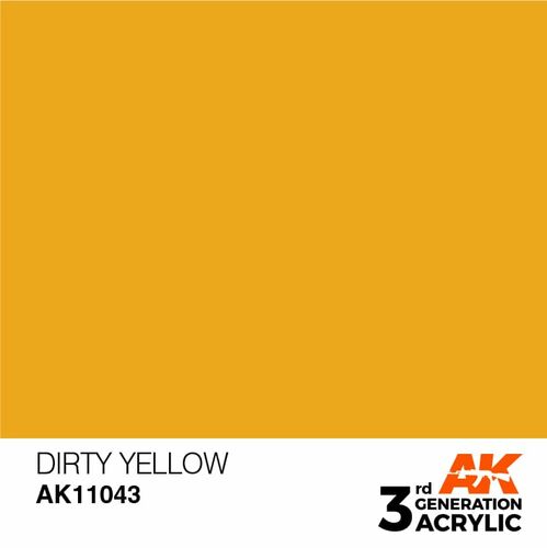 AK-Interactive AK 11043 Dirty Yellow