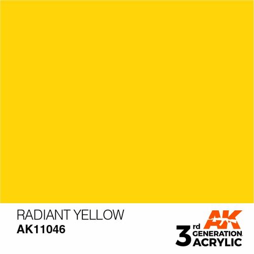 AK-Interactive AK 11046 Radiant Yellow