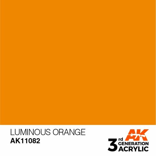 AK-Interactive AK 11082 Luminous Orange