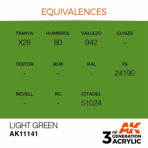 AK-Interactive AK 11141 Light Green