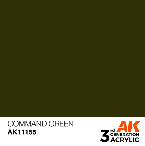 AK-Interactive AK11155 Command Green