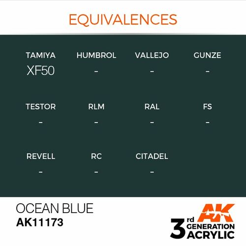 AK-Interactive AK 11173 Ocean Blue