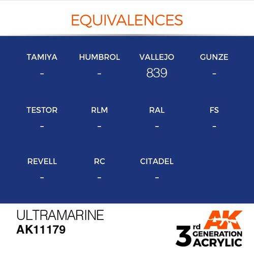 AK-Interactive AK 11179 Ultramarine