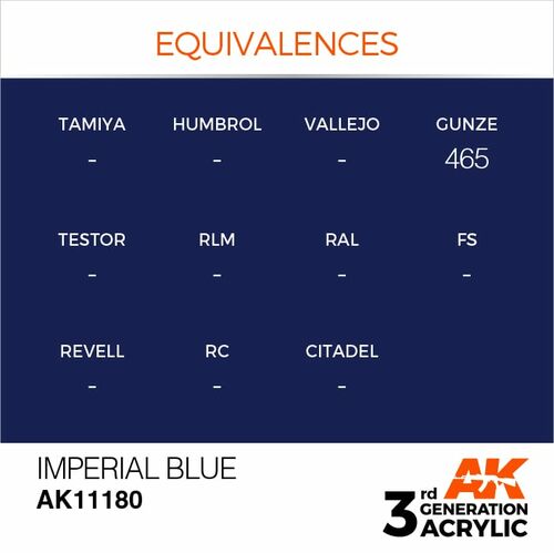 AK-Interactive AK 11180 Imperial Blue