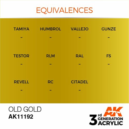 AK-Interactive AK 11192 Old Gold