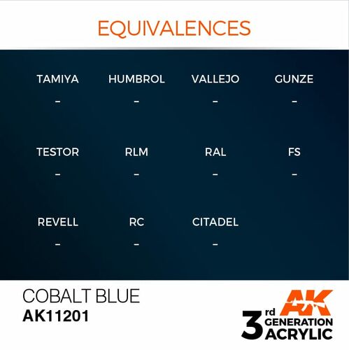 AK-Interactive AK 11201 Cobalt Blue