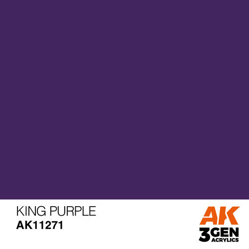 AK-Interactive AK 11271 Color Punch - King Purple Acrylic