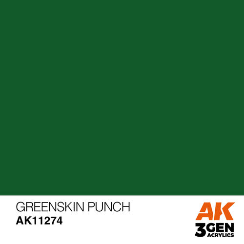 AK-Interactive AK 11274 Color Punch - Greenskin Punch