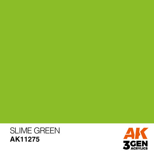 AK-Interactive AK 11275 Color Punch - Slime Green Acrylic