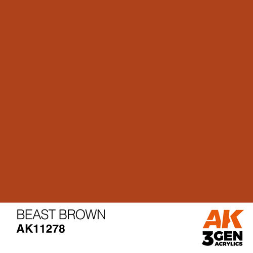 AK-Interactive AK 11278 Color Punch - Beast Brown Acrylic