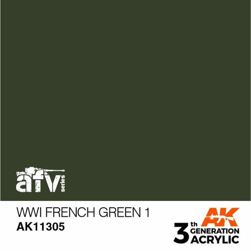 AK-Interactive AK 11305 WWI French Green 1