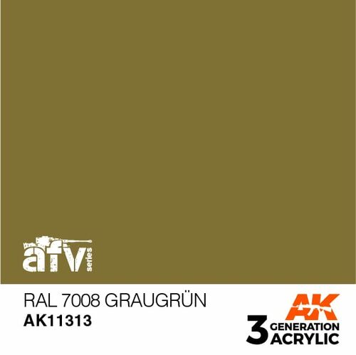 AK-Interactive AK 11313 RAL 7008 GRAUGRÜN