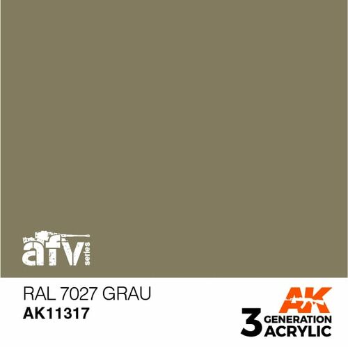 AK-Interactive AK 11317 RAL 7027 Grau