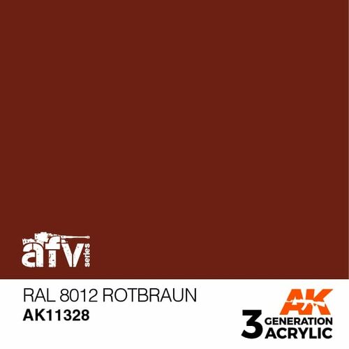 AK-Interactive AK 11328 RAL 8012 Rotbraun