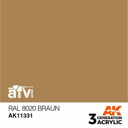 AK-Interactive AK 11331 RAL 8020 Braun