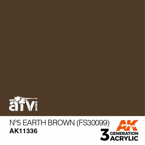 AK-Interactive AK 11336 Nº5 Earth Brown (FS30099)