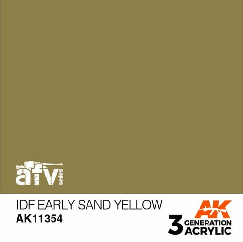 AK-Interactive AK 11354 IDF Early Sand Yellow