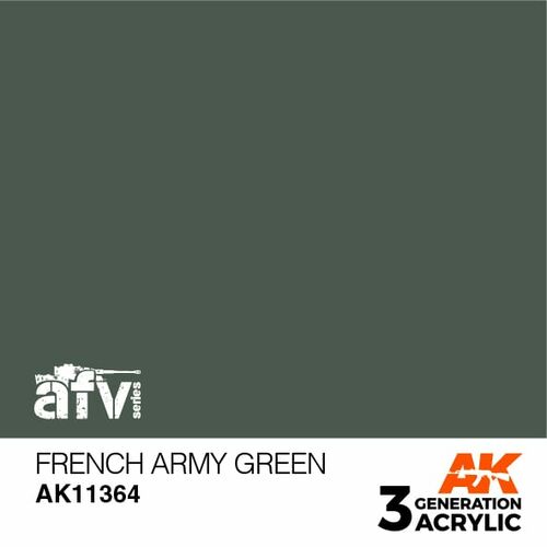 AK-Interactive AK 11364 French Army Green