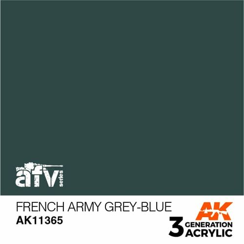 AK-Interactive AK 11365 French Army Grey-Blue