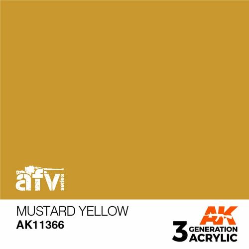 AK-Interactive AK 11366 Mustard Yellow