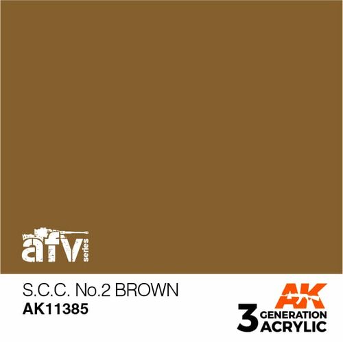 AK-Interactive AK 11385 S.C.C. No.2 Brown