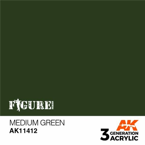 AK-Interactive AK 11412 Medium Green