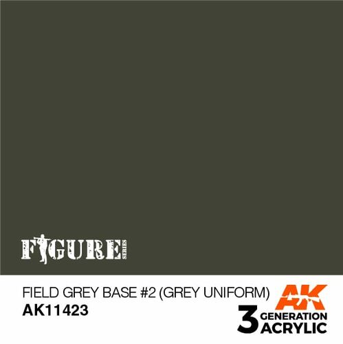 AK-Interactive AK 11423 Field Grey Base #2 (Grey Uniform)