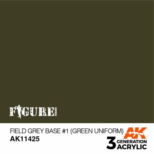 AK-Interactive AK 11425 Field Grey Base #1 (Green uniform)