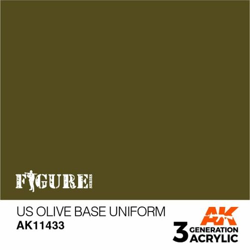 AK-Interactive AK 11433 US Olive Base Uniform