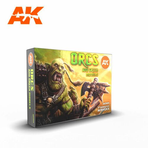 AK-Interactive AK 11600 Orcs And Green Creatures Set