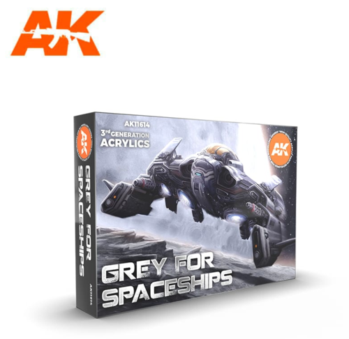 AK-Interactive 11614 Grey For Spaceships Set