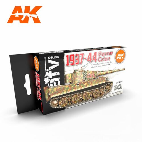 AK-Interactive AK 11656 1937-44 PANZER COLORS SET