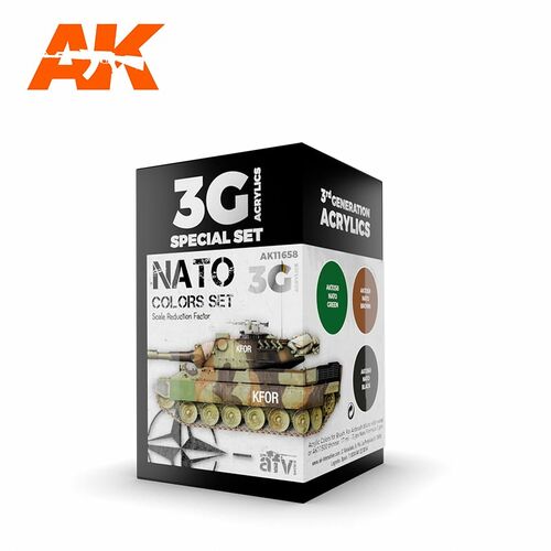 AK-Interactive AK 11658 Nato Colors Set