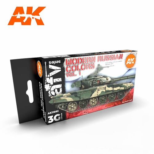 AK-Interactive AK 11662 Modern Russian Colors Vol 1 Set
