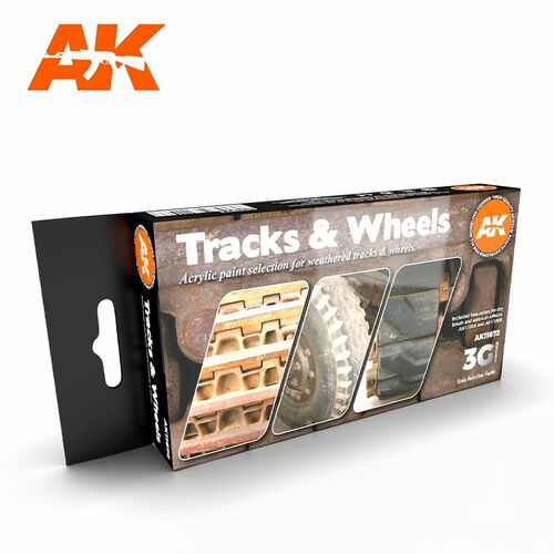 AK-Interactive AK 11672 Tracks & Wheels Set